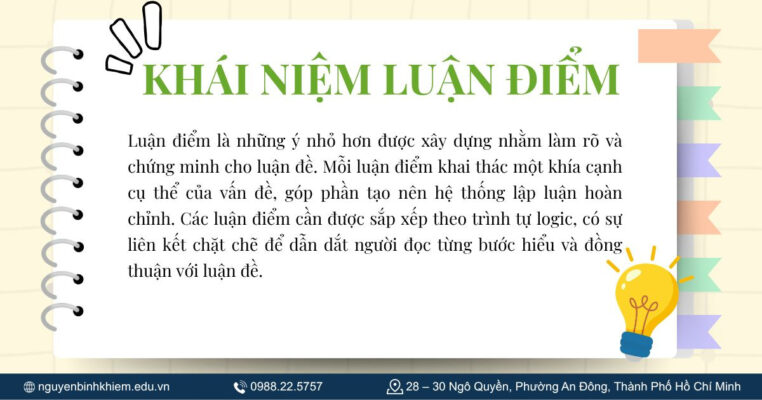 Luận đề là gì? Cách xác định và ví dụ dễ hiểu