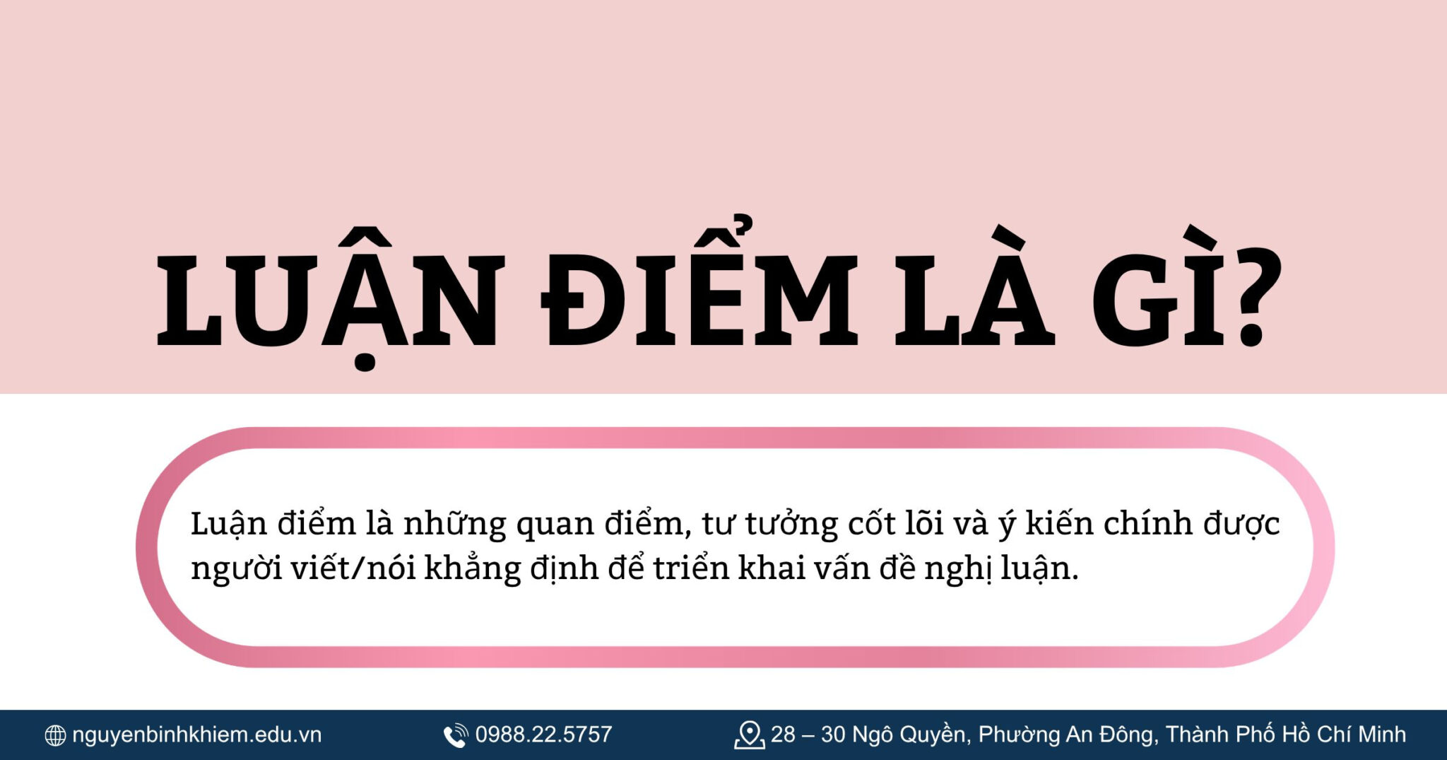 Luận điểm là gì? Cách xác định và Ví dụ dễ hiểu